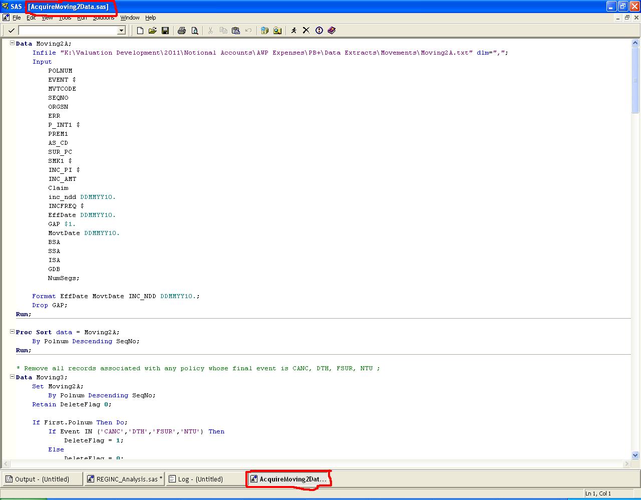 how to display full path of SAS program in the editor? - SAS Support ...