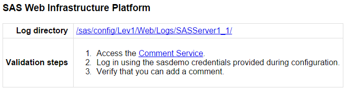 SAS PORTAL 9.4 - SAS Support Communities