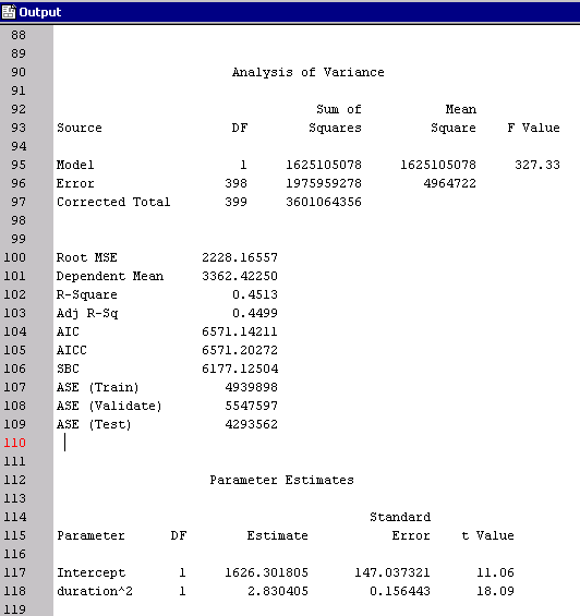 Solved: How to output ASE for training, validation and testing. - SAS ...