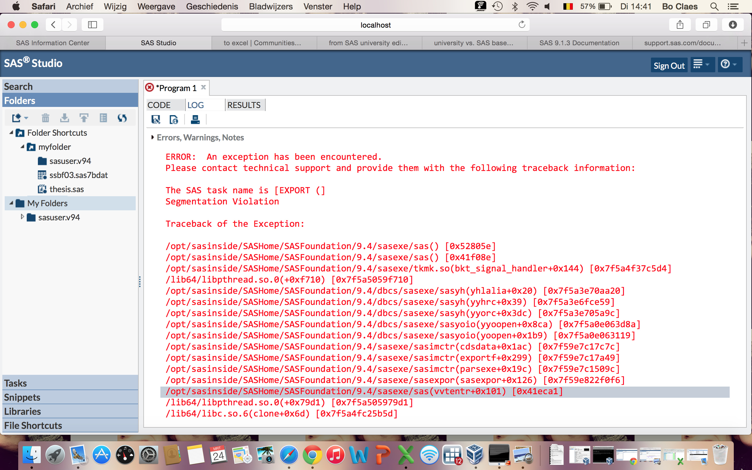 Export dataset to excel - SAS Support Communities