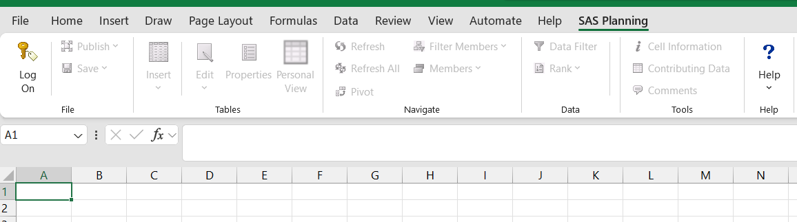 Solved: Excel Plug-in activation for SAS Planning - SAS Support Communities