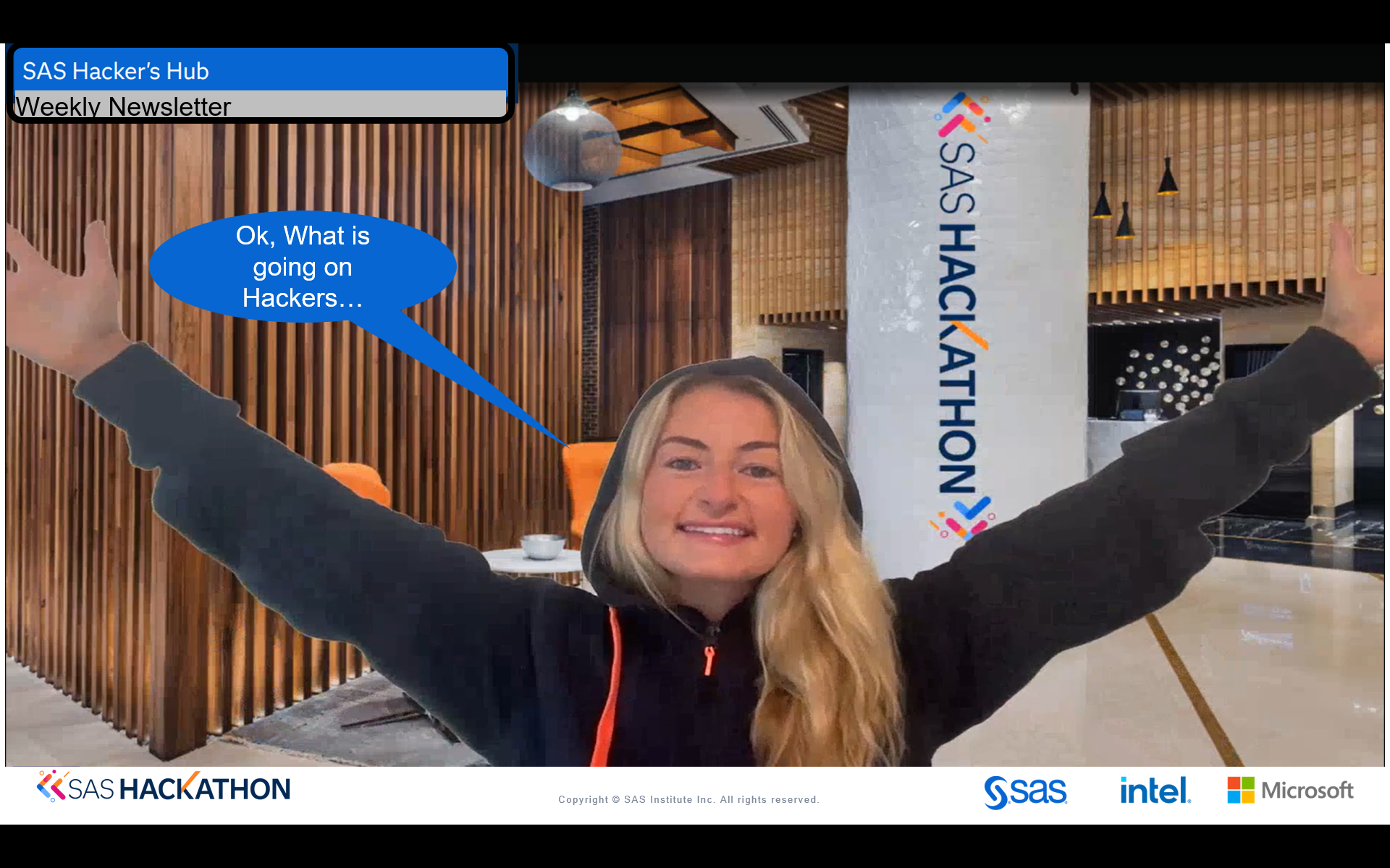 Sas Hackathon Newsletter Sept 6 Sas Support Communities