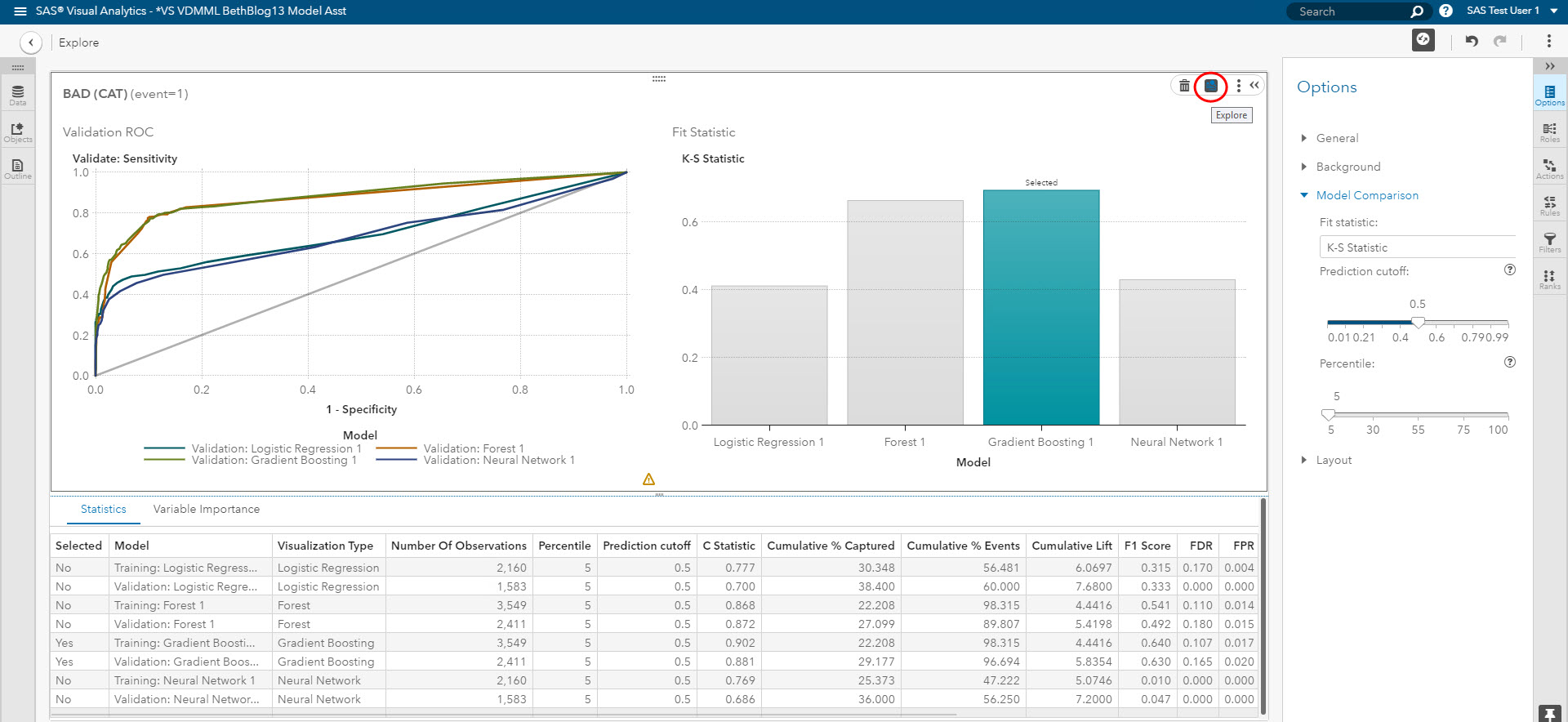 How Viya 3.2 makes model assessment easy - SAS Support Communities