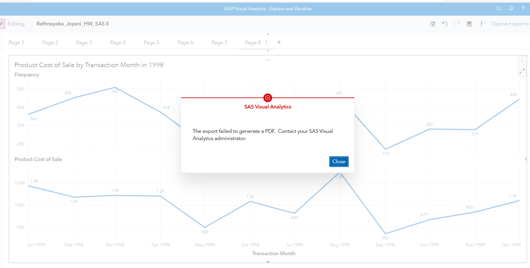 UNABLE TO EXPORT THE PDF FILE - SAS Support Communities