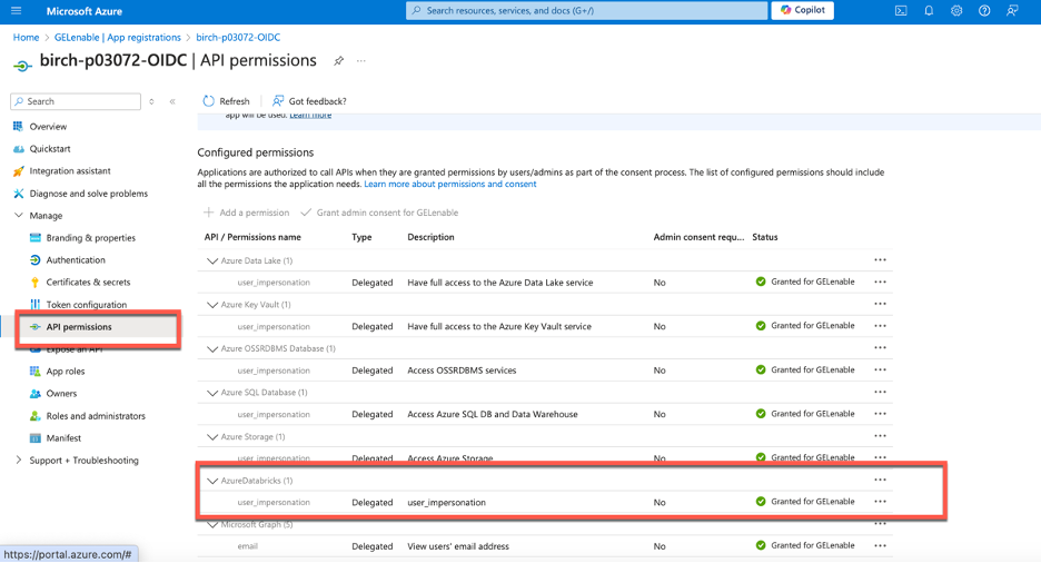 Single-Sign-On(SSO) access from SAS Viya Application to Azure DataBricks
