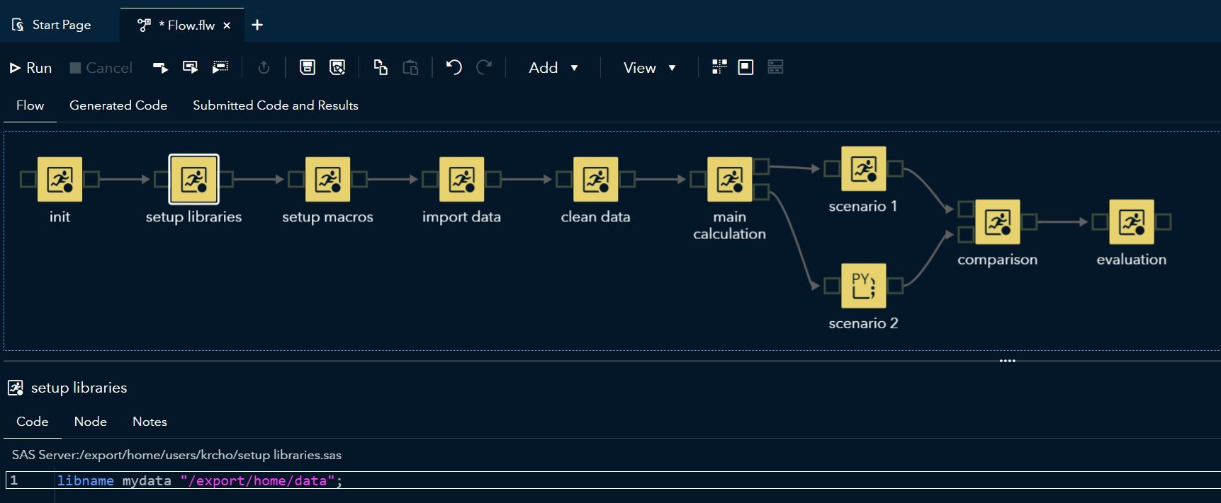 Distinguish embedded and referenced SAS Programs in SAS Studio flows ...