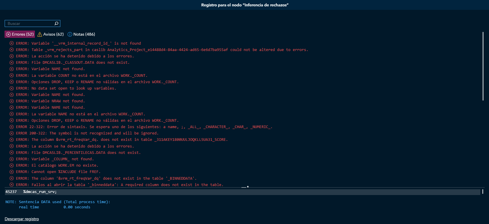How do I troubleshoot issues with partition variables in SAS Viya's Re... - SAS Support Communities