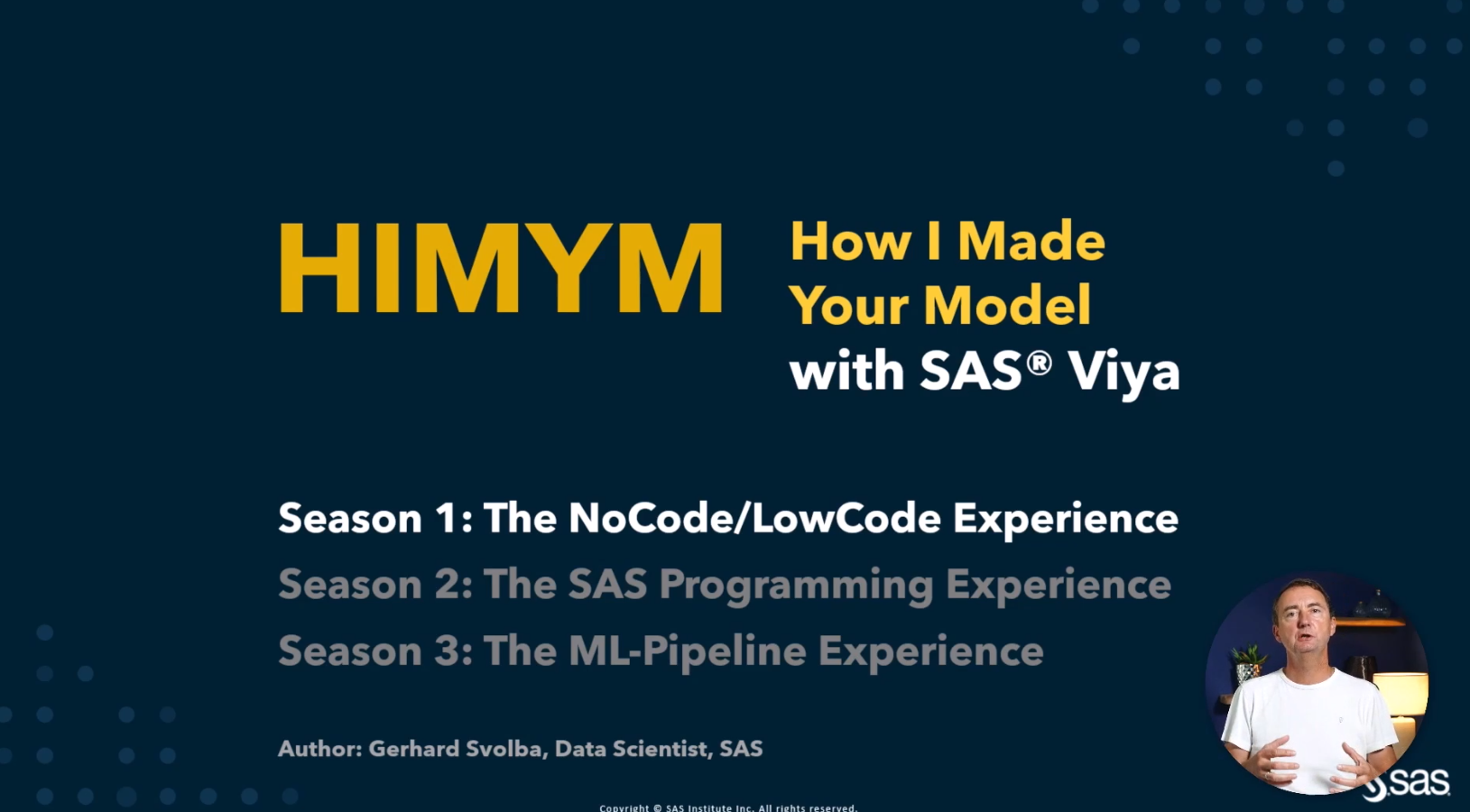 Himym How I Made Your Model With Sas Viya Sas Support Communities