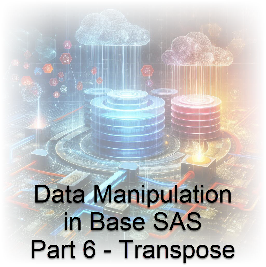 Manipulating Data in Base SAS® Part 6 – Transpose