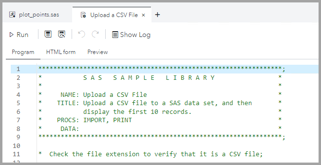 Get a Head Start: Using SAS Viya Job Samples