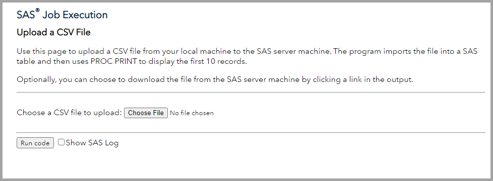 Get a Head Start: Using SAS Viya Job Samples