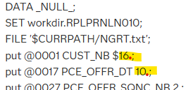 Reading data from SAS7BDAT FILE and converting it into txt file issue - Page 2 - SAS Support ...