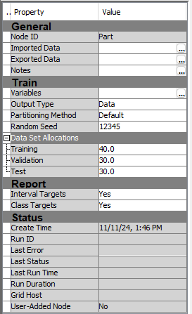 Model Studio for SAS Enterprise Miner Users: Part 4, Partitioning Data