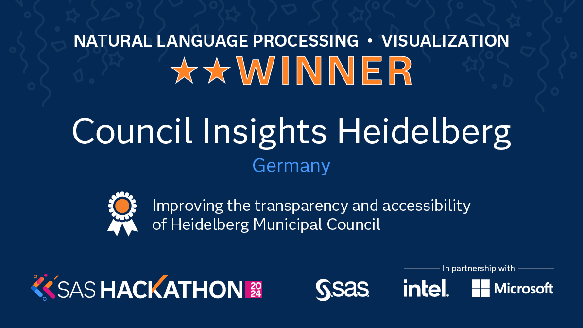 Council Insights Heidelberg - Data Analytics on Council Work using LL ...