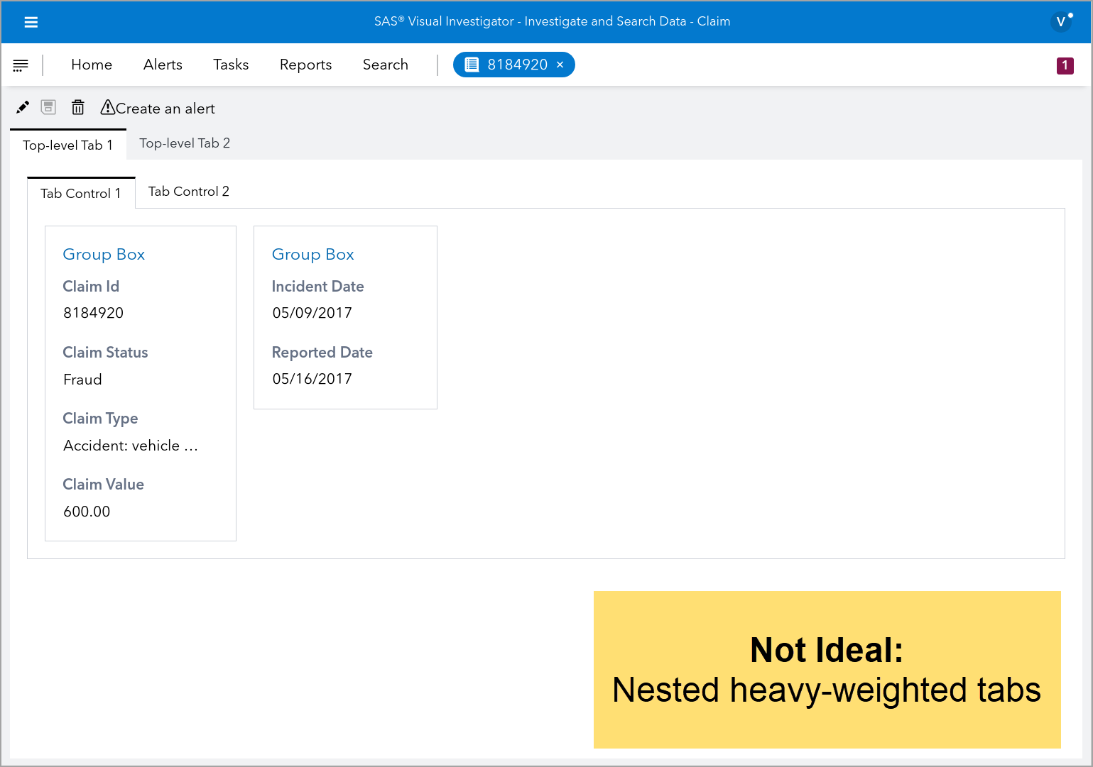 SAS Visual Investigator Page Building Best Practices Part I: Columns ...