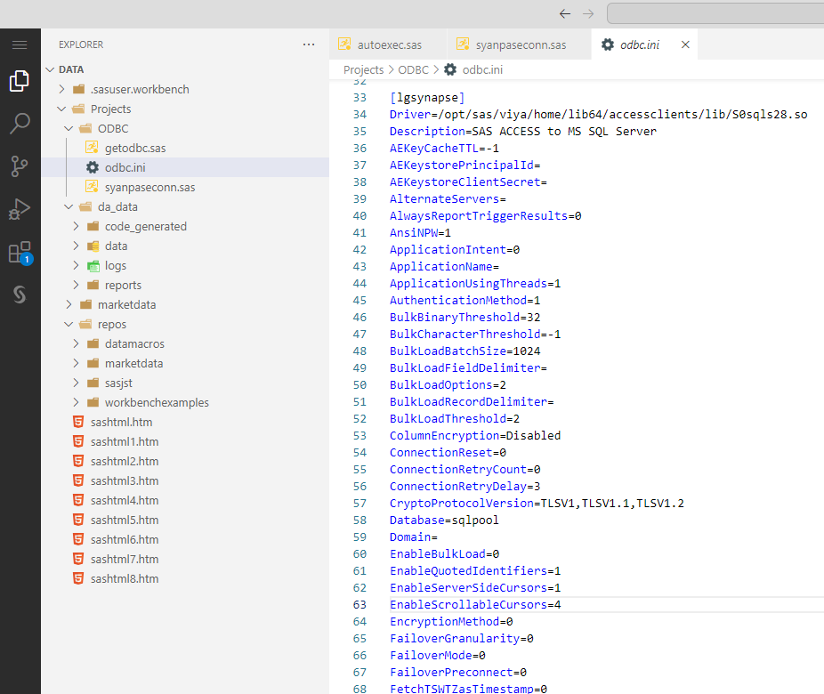 SAS Workbench Connectivity to ODBC Data Sources - SAS Support Communities