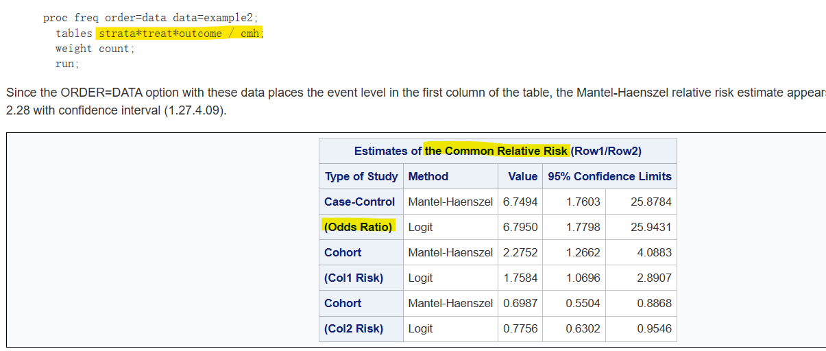 How to calculate or get odds ratio (OD) and relative risk (RR) for ove ...