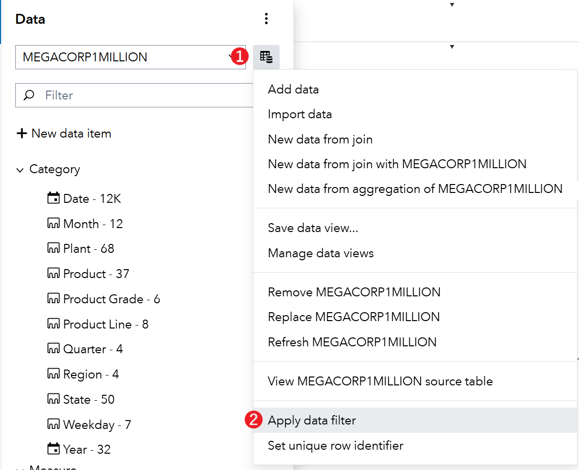 Filtering in Visual Analytics - SAS Support Communities