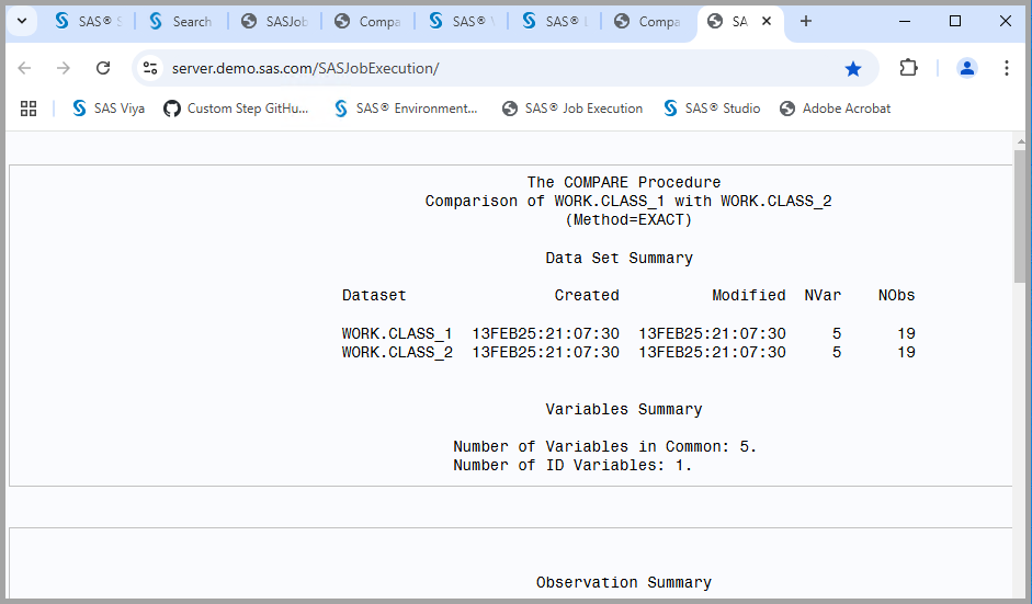 Choose Your Own Adventure: Uploading Data Sets to SAS Viya Jobs