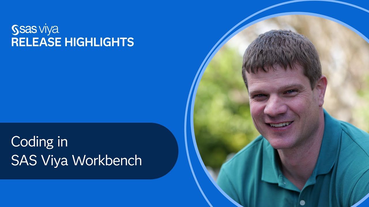 SAS Viya Workbench Coding Deep-dive, SAS Studio Steps | October and No ...