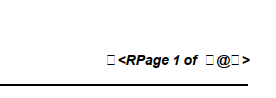 automatic page number with ODS PDF - SAS Support Communities