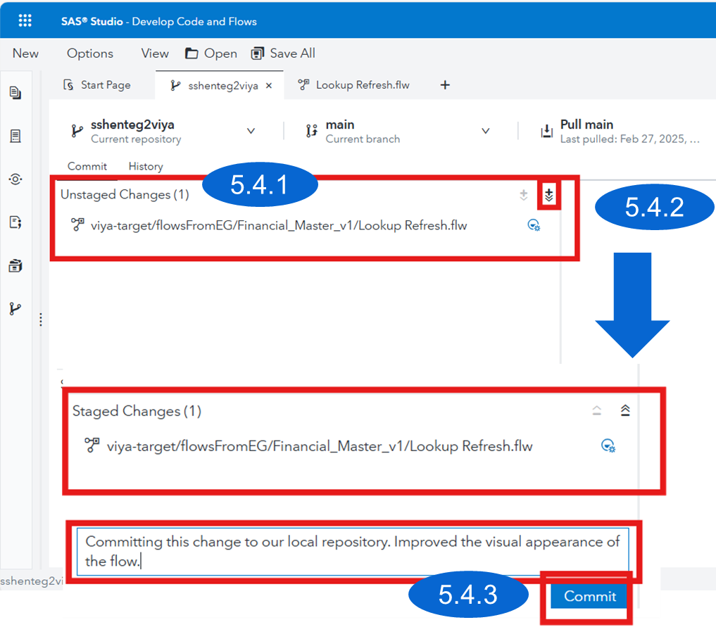 Demystifying Git – Using SAS Studio in SAS Viya with GitHub through HT... - SAS Support Communities
