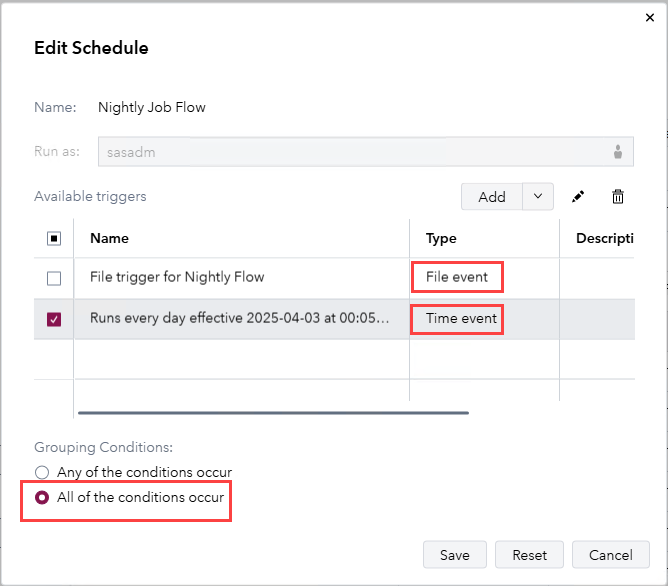 Viya Jobs and Flows – File Event Triggers!