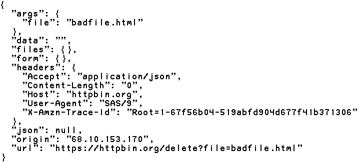Using PROC HTTP 2 - Accessing Internet Information and Debugging