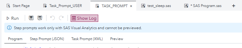 Trigger a Job Flow (from Manage Environment ) in SAS Studio Task Promp... - SAS Support Communities