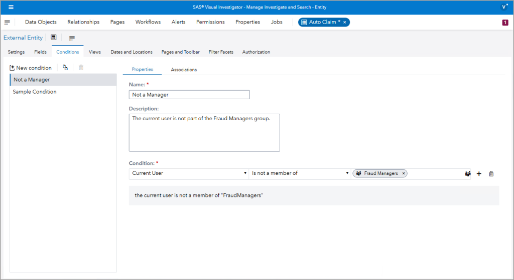 Entity-level security in SAS Visual Investigator - SAS Support Communities