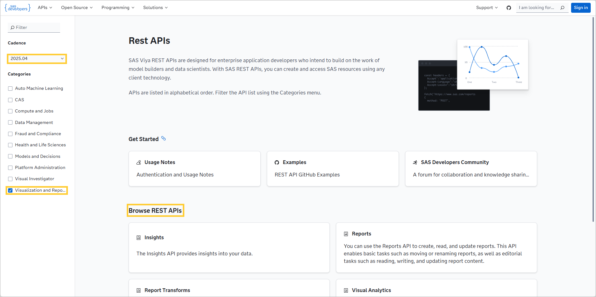Using REST API to create and modify SAS Visual Analytics Reports
