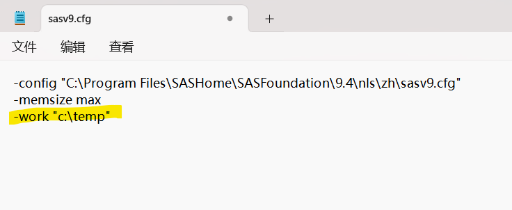 How to change the CFG-FILE that sets the WORK library location without ...