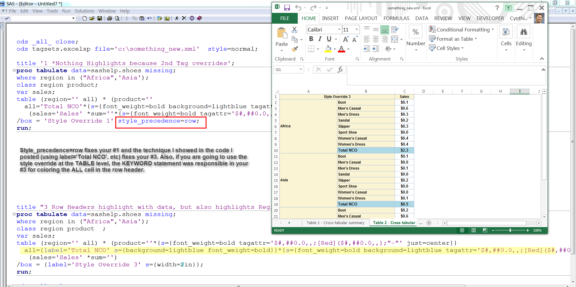 Solved: Format Total\all='' differently in Proc Tabulate? - SAS Support Communities