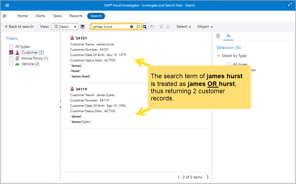 Discovery-based Investigations in SAS Visual Investigator: Your Guide ...
