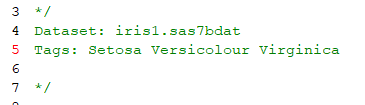 Auto fill in code from pre-defined list - SAS Support Communities