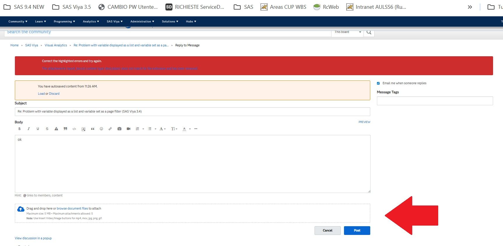 Solved: Problem with variable displayed as a list and variable set as a ...