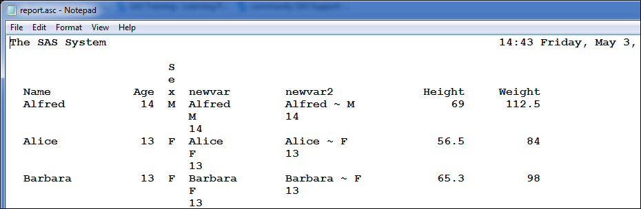Solved: ASCII Question ASAP - SAS Support Communities