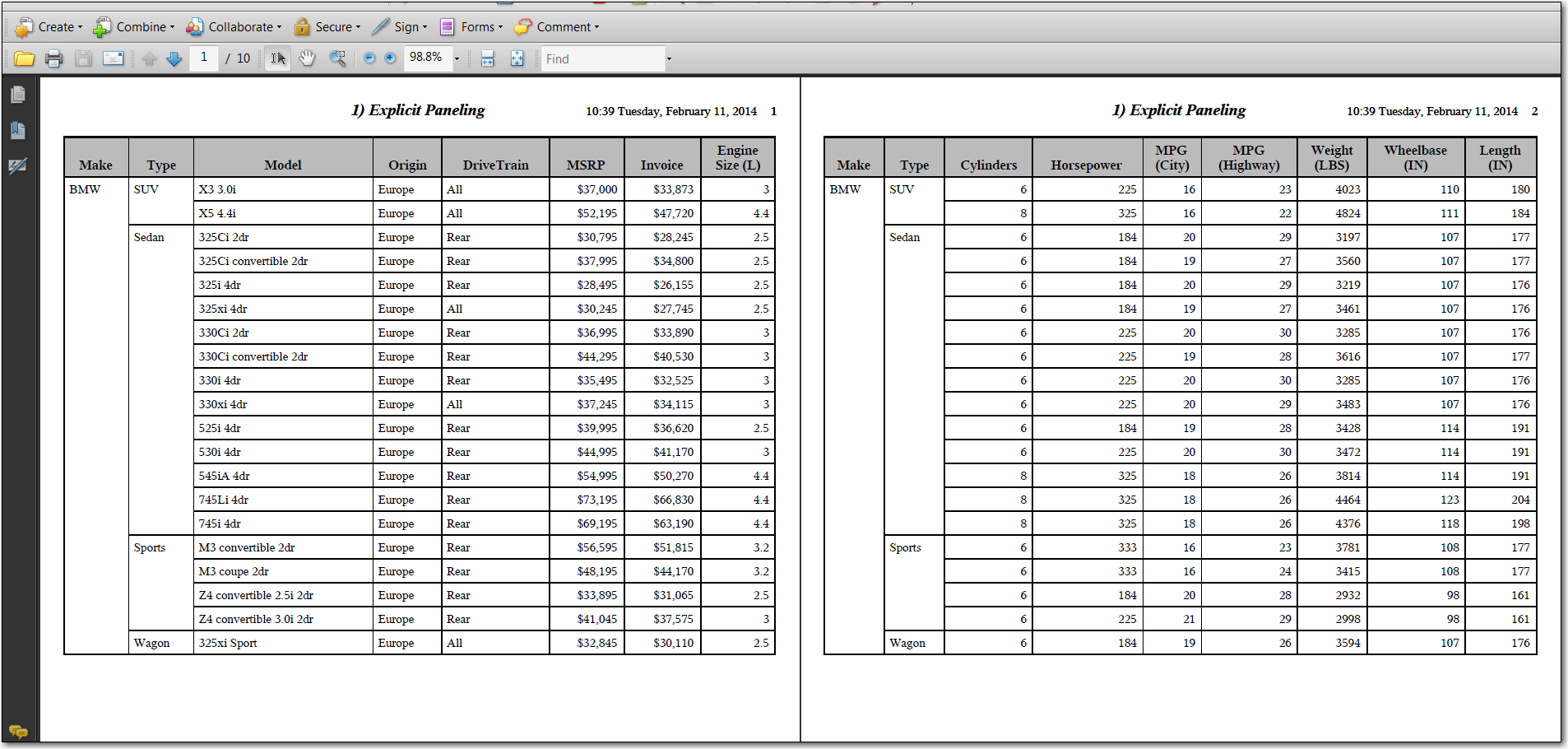 Solved: Proc Report in ODS PDF not using the full width of the page ...