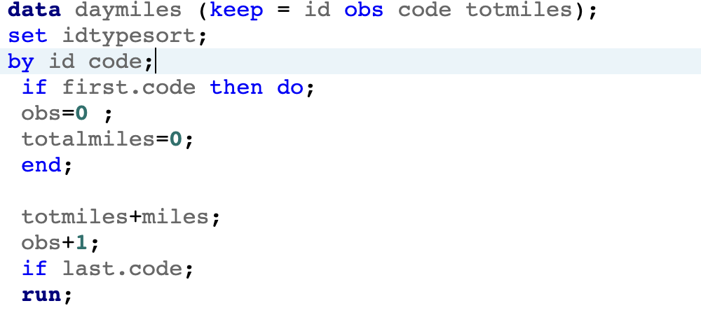 Solved: Significance of the last.var in my program. - SAS Support ...