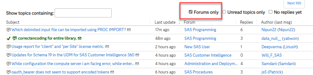 SAS Community OF edition (only forums) - SAS Support Communities