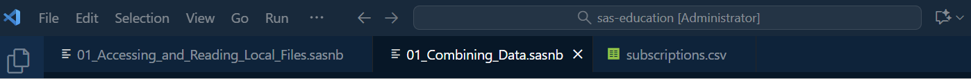 Visual Studio Code for SAS Analytics Pro Users (Part 1)
