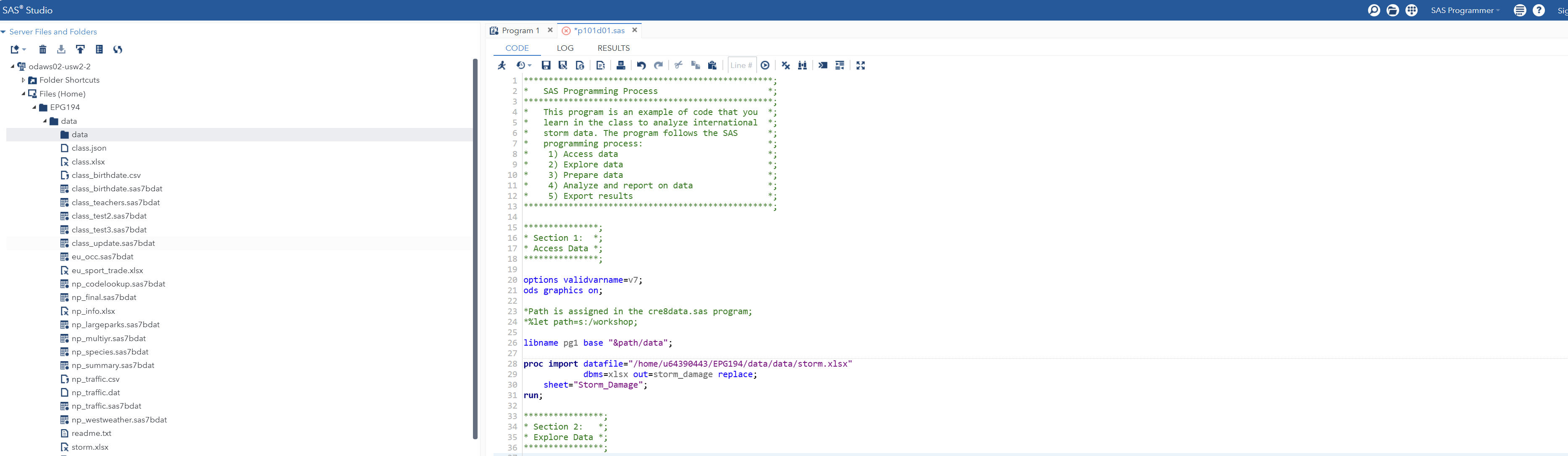 SAS 9.4 Cert Prep: Part 01 -- "Physical file does not exist" but it do... - SAS Support Communities