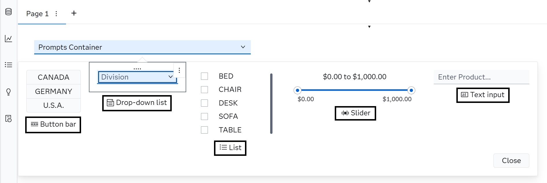 Designing Interactive Reports using Links and Prompt Container - SAS ...
