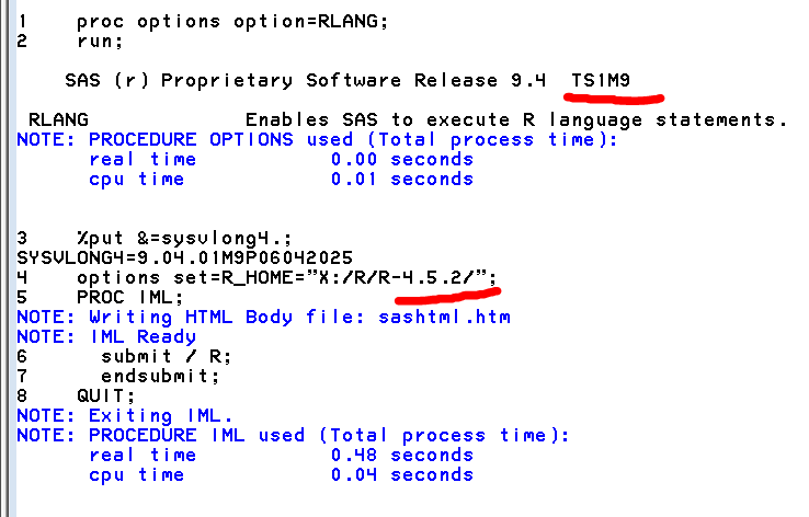 Running R in SAS - SAS Support Communities