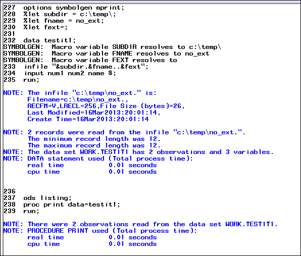 Solved: Macro for importing files with no extension - SAS Support Communities
