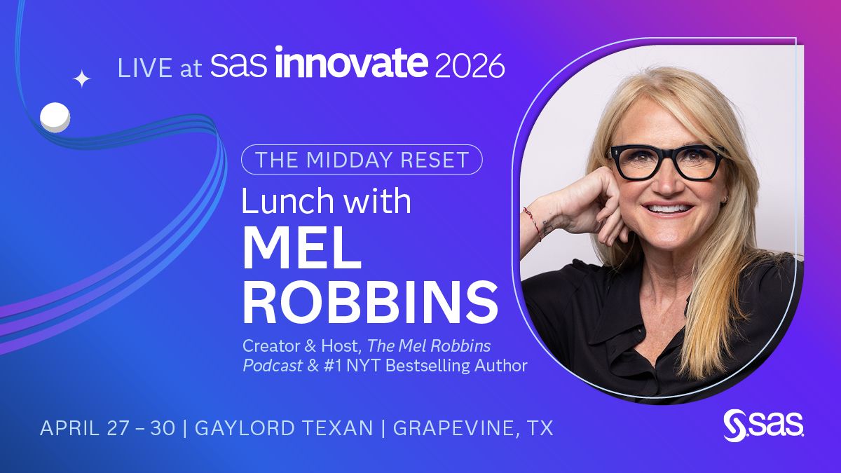 Keynote spotlight: Mel Robbins & Jenn Chase - The Midday Reset - SAS ...