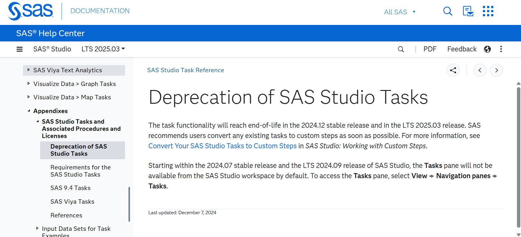 Part 1: Bye, Bye SAS Studio Tasks in SAS Viya - SAS Support Communities