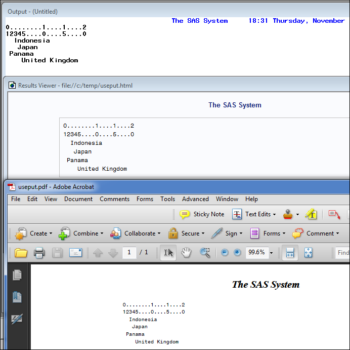 Solved: Align output printing to a specified character - SAS Support Communities