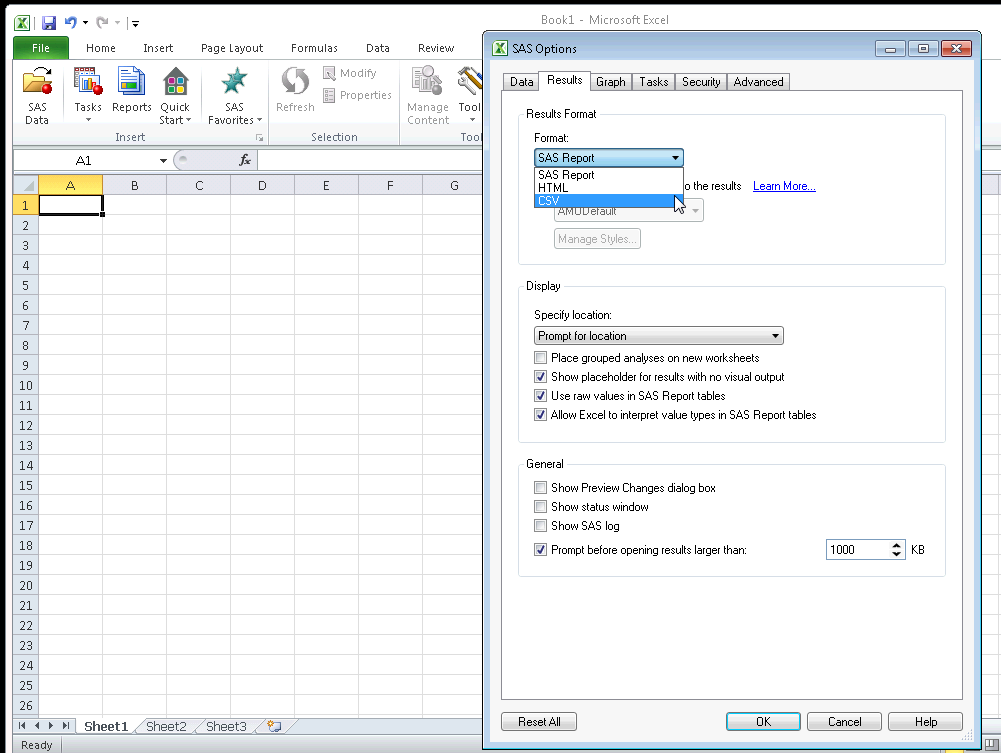 Solved: STP stream to Excel - report increases data size - SAS Support Communities