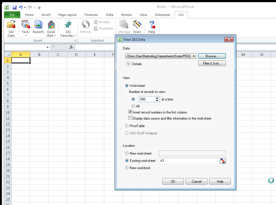 Solved: STP stream to Excel - report increases data size - SAS Support Communities